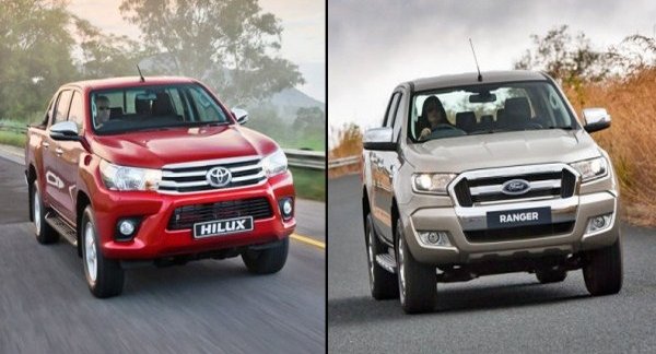 Ford Ranger Vs Toyota Hilux – A Heated Battle In 2020