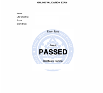 LTO Exam Online - All Guide You Need to Know Before Taking The Exam